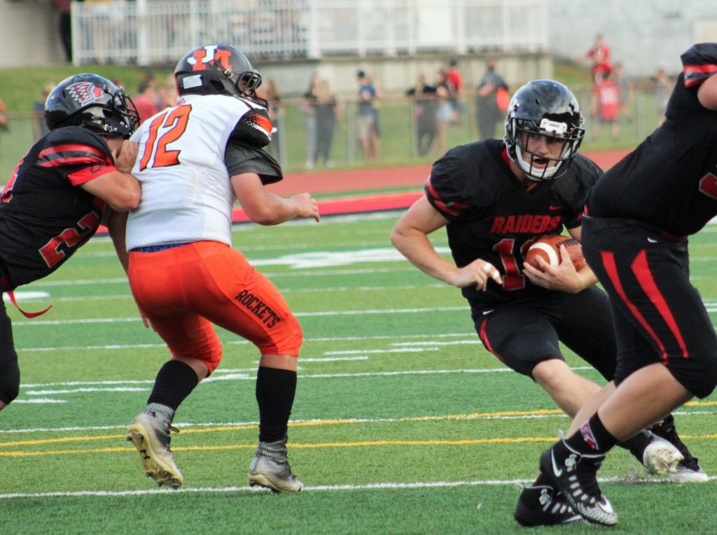 Raiders score 40 unanswered points in 47-8 win - Herald-Standard